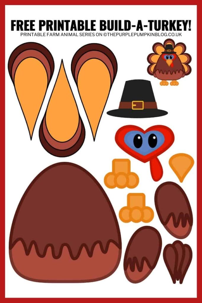 Free Printable Turkey Template - Free Printable Templates
