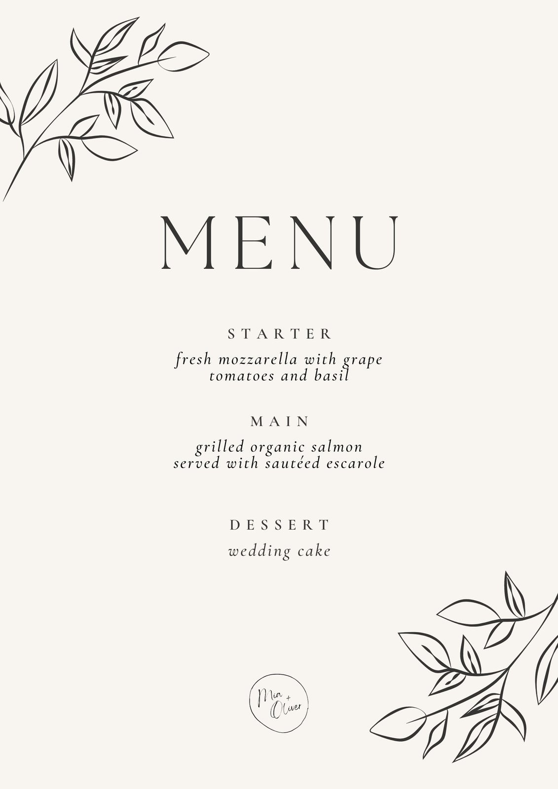 Free Menu Templates Printable - Free Printable Templates