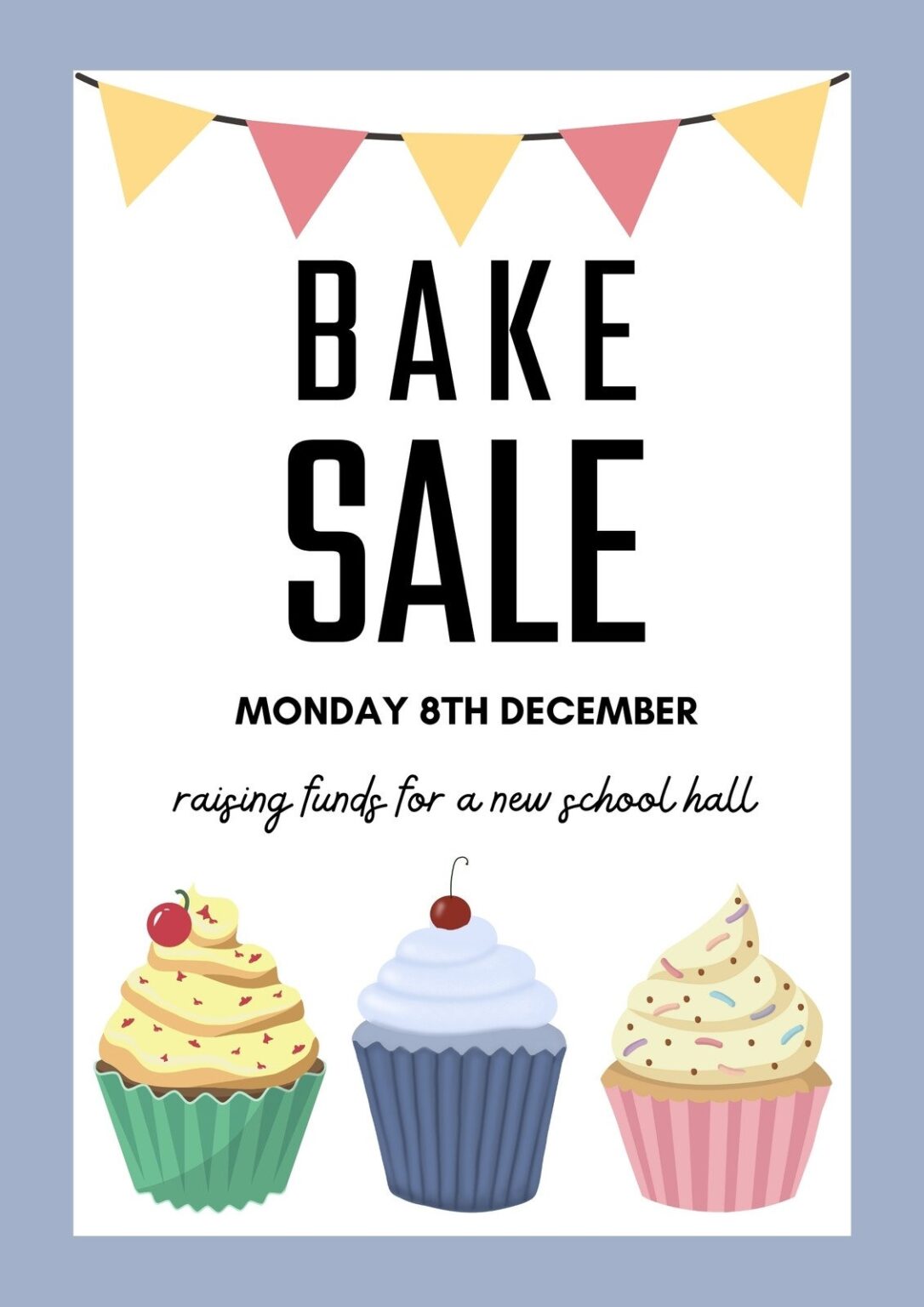 Free Printable Bake Sale Flyer Templates - Free Printable Templates