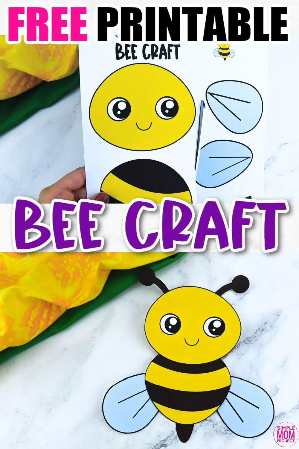 Bee Template Free Printable - Free Printable Templates