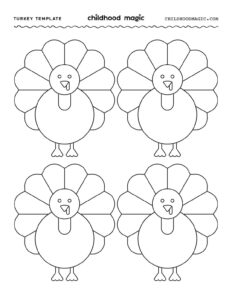 Free Turkey Templates Printables - Free Printable Templates