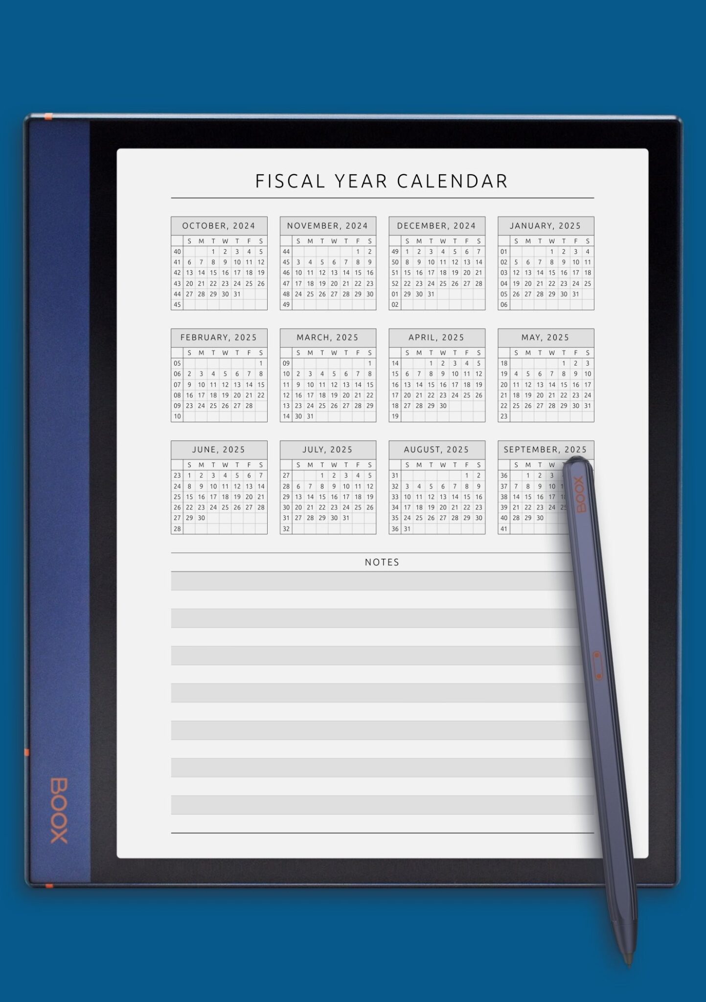 Financial Year Calendar 25 26 Printable - Free Printable Templates